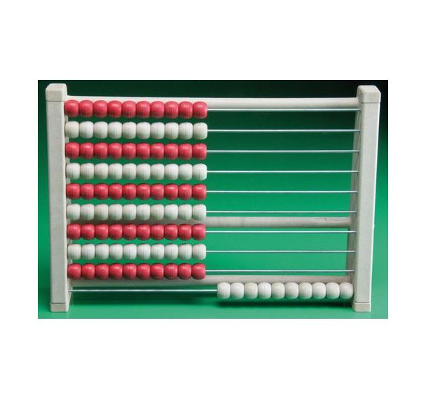 Boulier de calcul en Re-wood comptage 1-100 | Manutan Collectivités