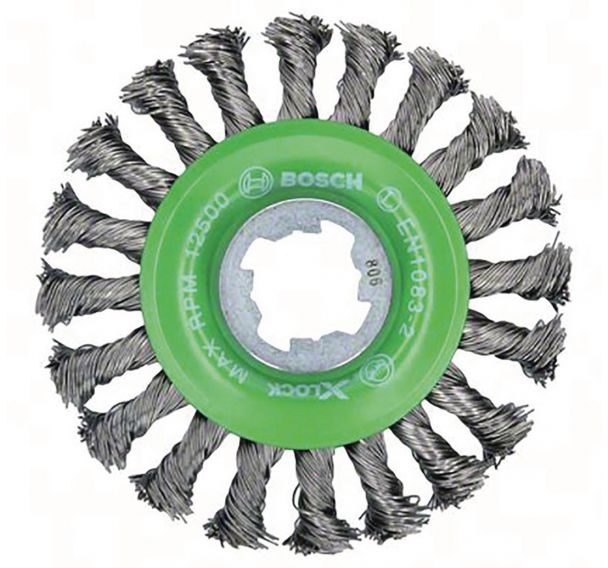 Brosses coupes à fils torsadés X-LOCK - Bosch | Manutan Collectivités