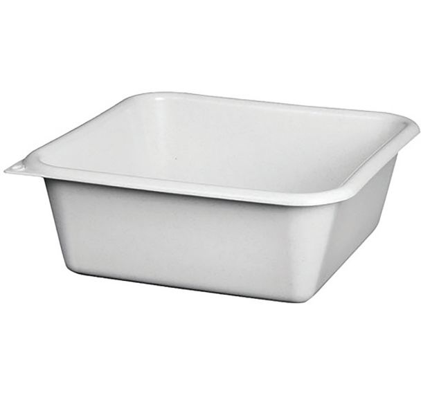 Cuvette carrée 24cm 3.5l gris moucheté | Manutan Collectivités