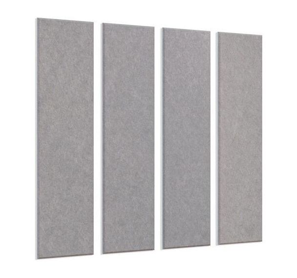 Jeu de 4 panneaux muraux acoustiques feutre PET - Smit Visual | Manutan ...