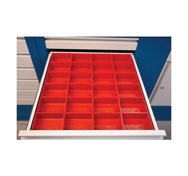 Kit de compartimentage pour tiroir - Plastique - 12 bacs | Manutan ...