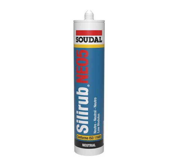 Mastic de façade et de vitrage Silirub NEO5 - Soudal | Manutan ...
