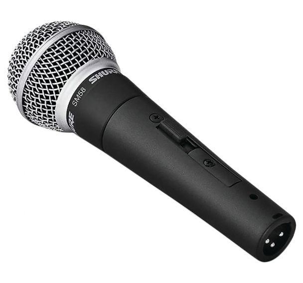 Micro main dynamique SM58SE avec bouton On/Off - Shure | Manutan ...