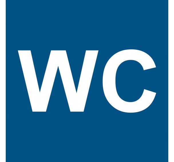 Panneau d'information - WC | Manutan Collectivités