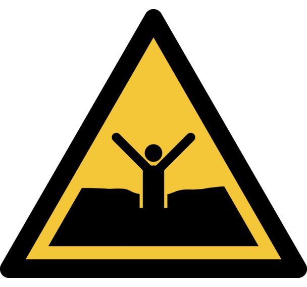 Panneau pictogramme Sables Mouvants Ou Boue | Manutan Collectivités