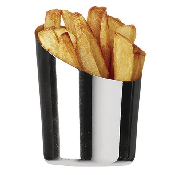 Pot à frites inox 8,5x8,5 cm | Manutan Collectivités