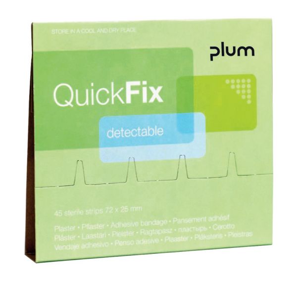 Recharge de pansements détectable - Quickfix | Manutan Collectivités