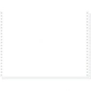 Feuilles listing blanc autocopiant 380x11 2plis bandes détachables ...