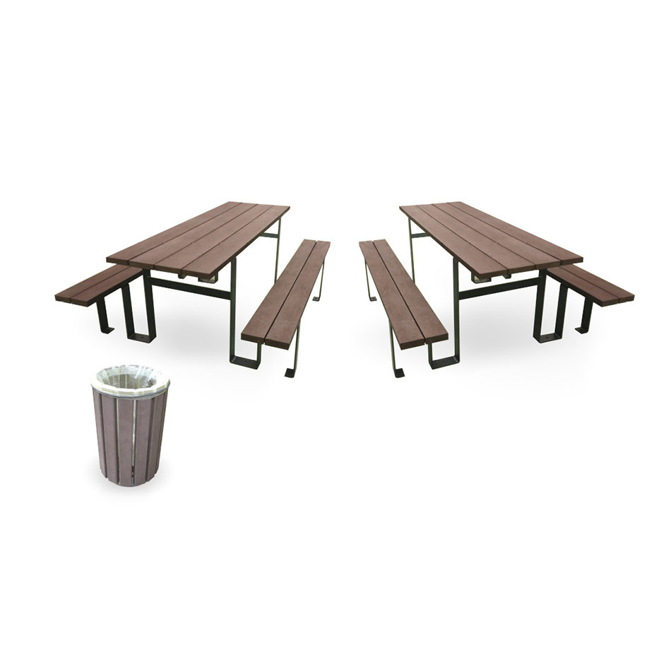 Mobilier urbain extérieur pour collectivités | Manutan Collectivités