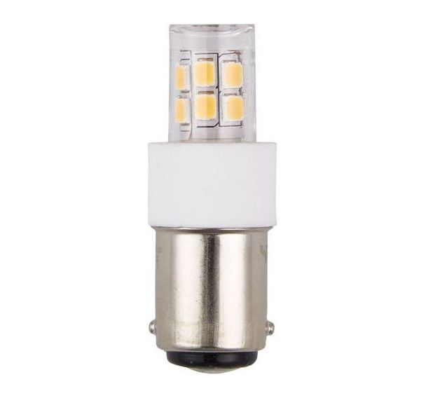 Ampoule LED Ba15d tubulaire compacte T17 et T18 - SPL | Manutan ...