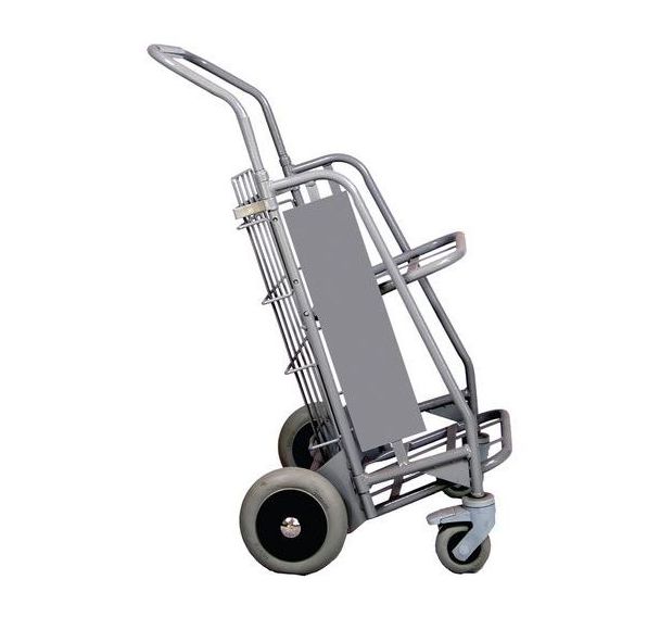 Chariot diable pliant double tablette - Outil Océan | Manutan Collectivités