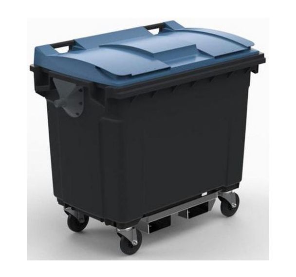 Conteneur mobile SULO - Passage de fourche - Tri des déchets - 660 L ...