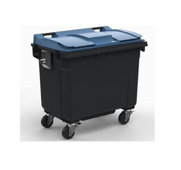 Conteneur mobile SULO - Tourillons en métal - Tri des déchets - 660 L ...
