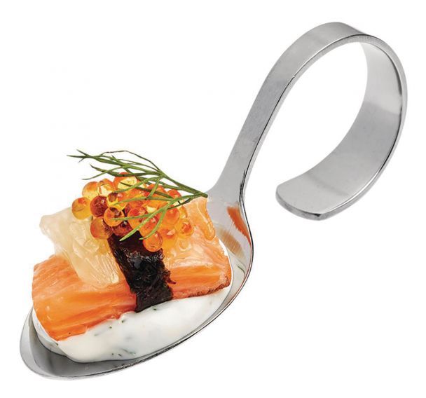 Cuillère apéritif inox -Amuse-Spoon | Manutan Collectivités