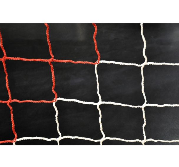 Filet de buts foot à 11 - Powershot - stade 4mm maille carrée bicolore ...