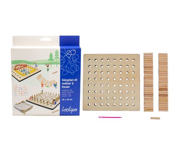 Géoplan et métier à tisser 2 en 1 | Manutan Collectivités