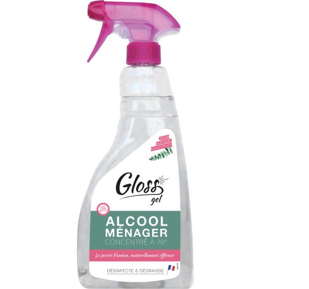 Lot de 6 Alcool ménager 70 degré de 750 ml | Manutan Collectivités