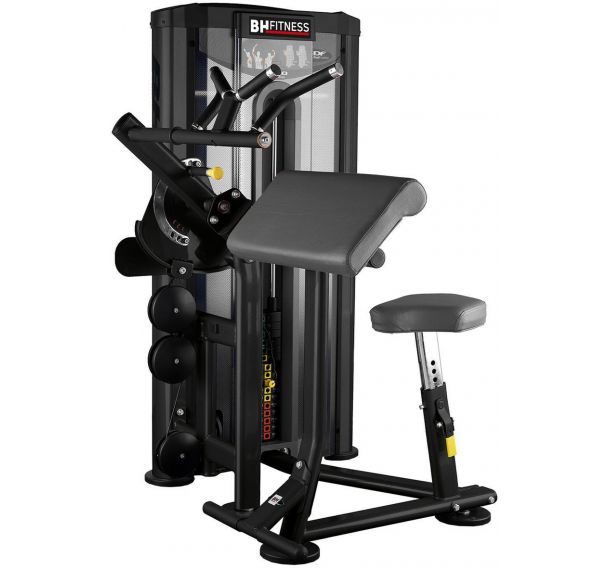 Machine Combine Fonction Biceps/Triceps BH Gamme Pro Chargee à 90 kg ...