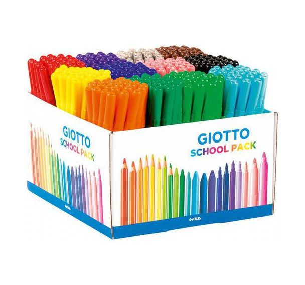 Maxi schoolpack 288 feutres Turbocolor Omyacolor Giotto | Manutan ...