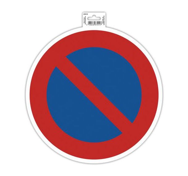Panneau adhésif interdiction de stationner | Manutan Collectivités