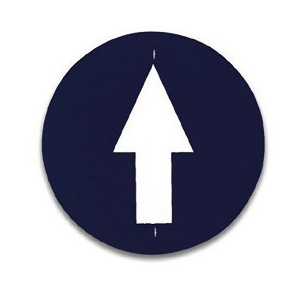 Panneau de signalisation- Circulation à sens unique | Manutan Collectivités