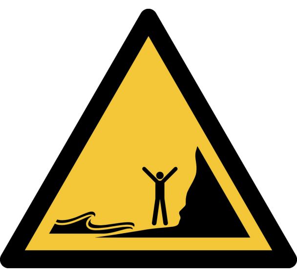 Panneau pictogramme Vagues | Manutan Collectivités
