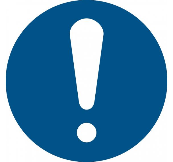 Panneau pictogramme obligation générale | Manutan Collectivités
