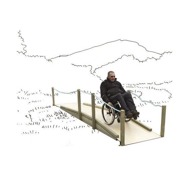 Passage de pente PMR | Manutan Collectivités