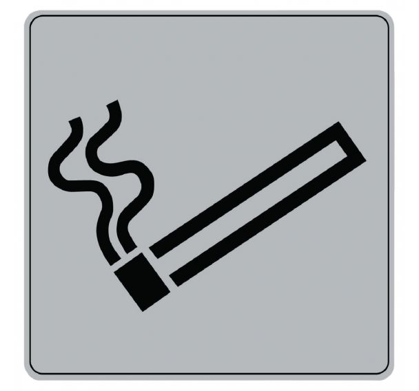 Pictogramme en polystyrène ISO 7001 - Zone fumeurs | Manutan Collectivités