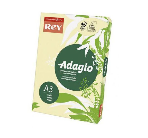 Ramette couleur pastel à la teinte 500 feuilles 80g A3 - Rey | Manutan Collectivités