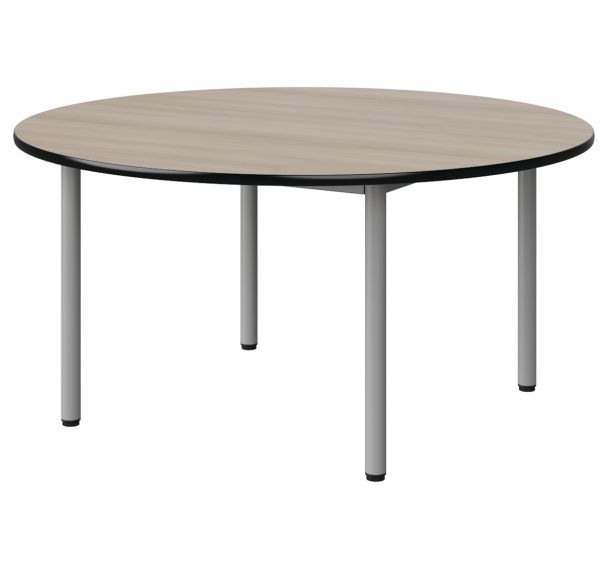 Table Malibu Ø 120cm - stratifié antibruit chant surmoulé - Manutan ...