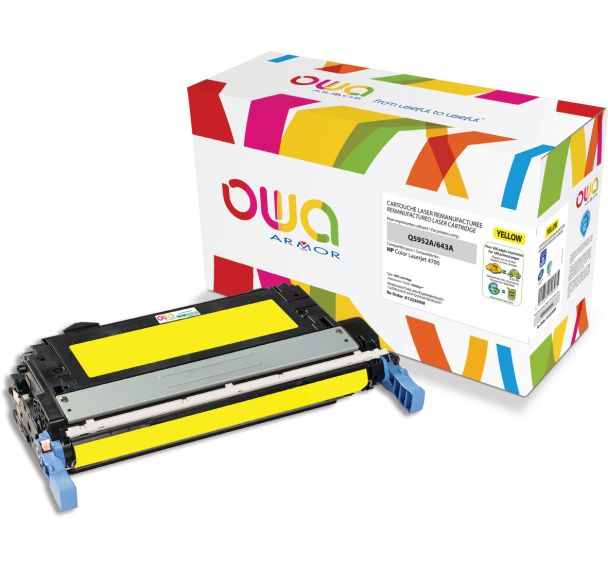Toner remanufacturé HP Q5952A - OWA | Manutan Collectivités
