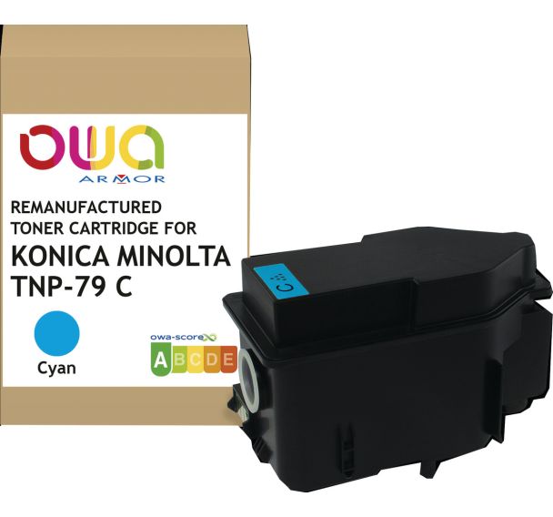 Toner remanufacturé Konica Minolta TNP79 - Owa | Manutan Collectivités