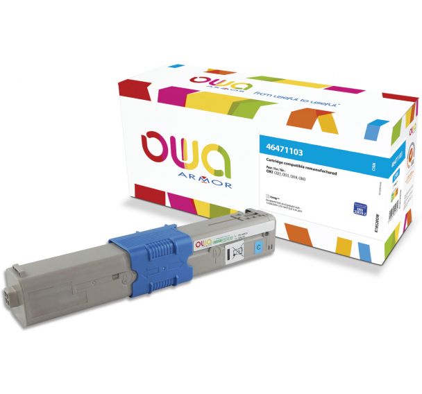 Toner remanufacturé OKI C823 - OWA | Manutan Collectivités