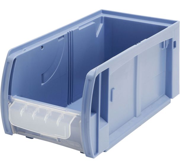 Bac Kanban série CTB - en polypropylène bleu-gris - Bito | Manutan ...