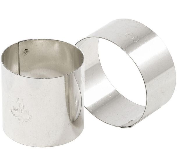 Nonnette ronde en inox - Lot de 4 - Matfer | Manutan Collectivités