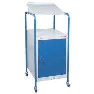 Pupitre à plan inclinable 1 bloc porte sur roulettes - FIMM | Manutan ...