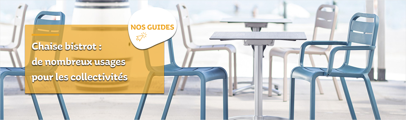 Chaise de bistrot pour les collectivités : Bar, Café, Restauration ...