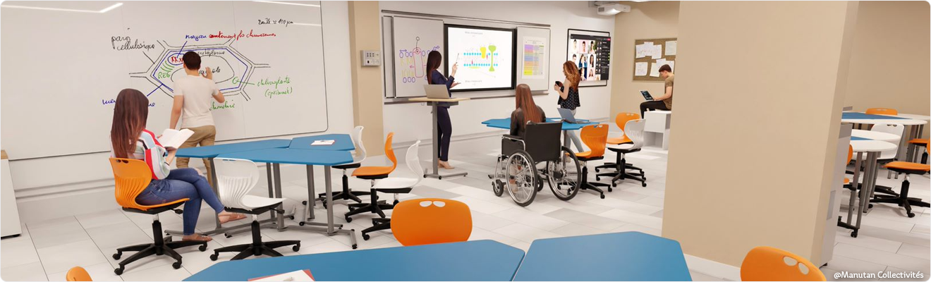 La Classe Flexible au service du Bien Apprendre | Manutan Collectivités