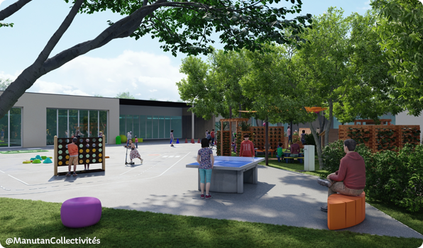 Comment aménager sa cour de récréation ? | Manutan Collectivités